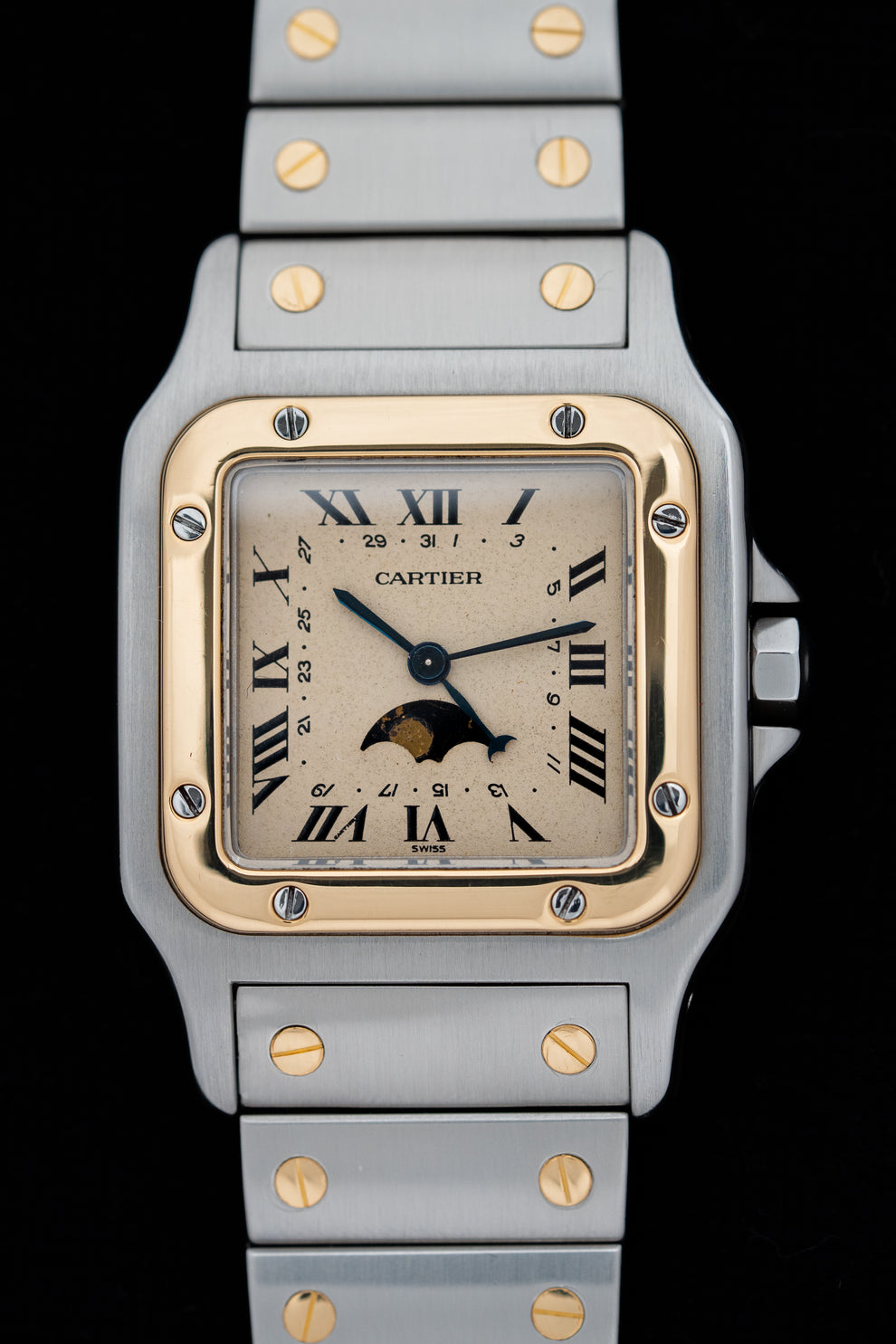 Cartier Santos Galbée Moonphase – K-WATCHES